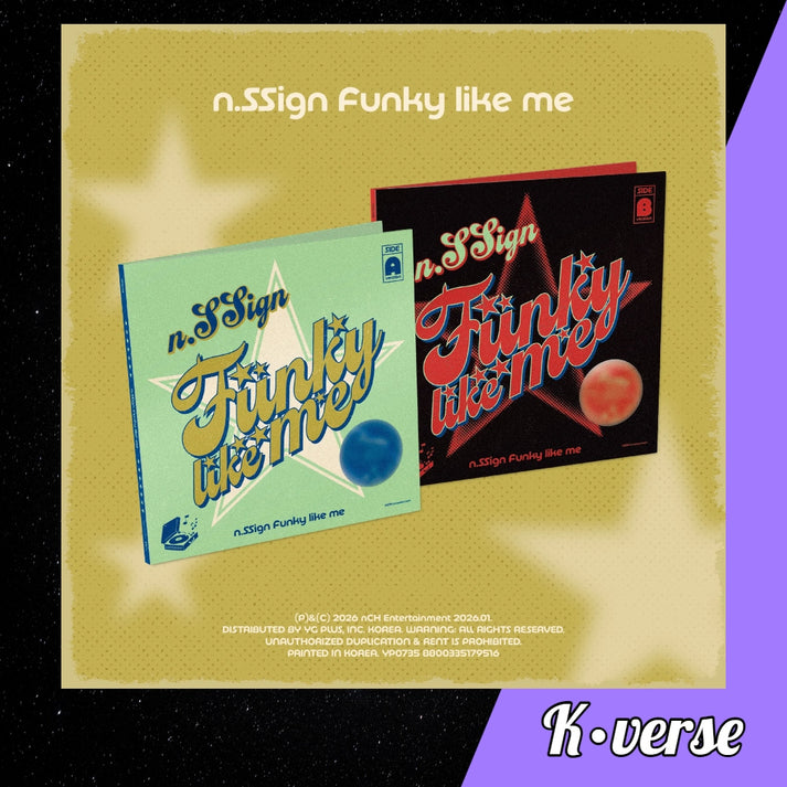 Preorder: n.SSign 3rd Mini Album 'Funky Like Me' – K•verse