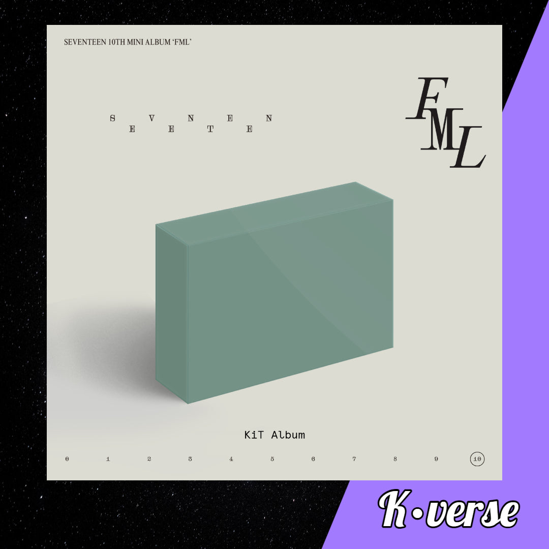 Seventeen FML 10th Mini Album KiT – K•verse